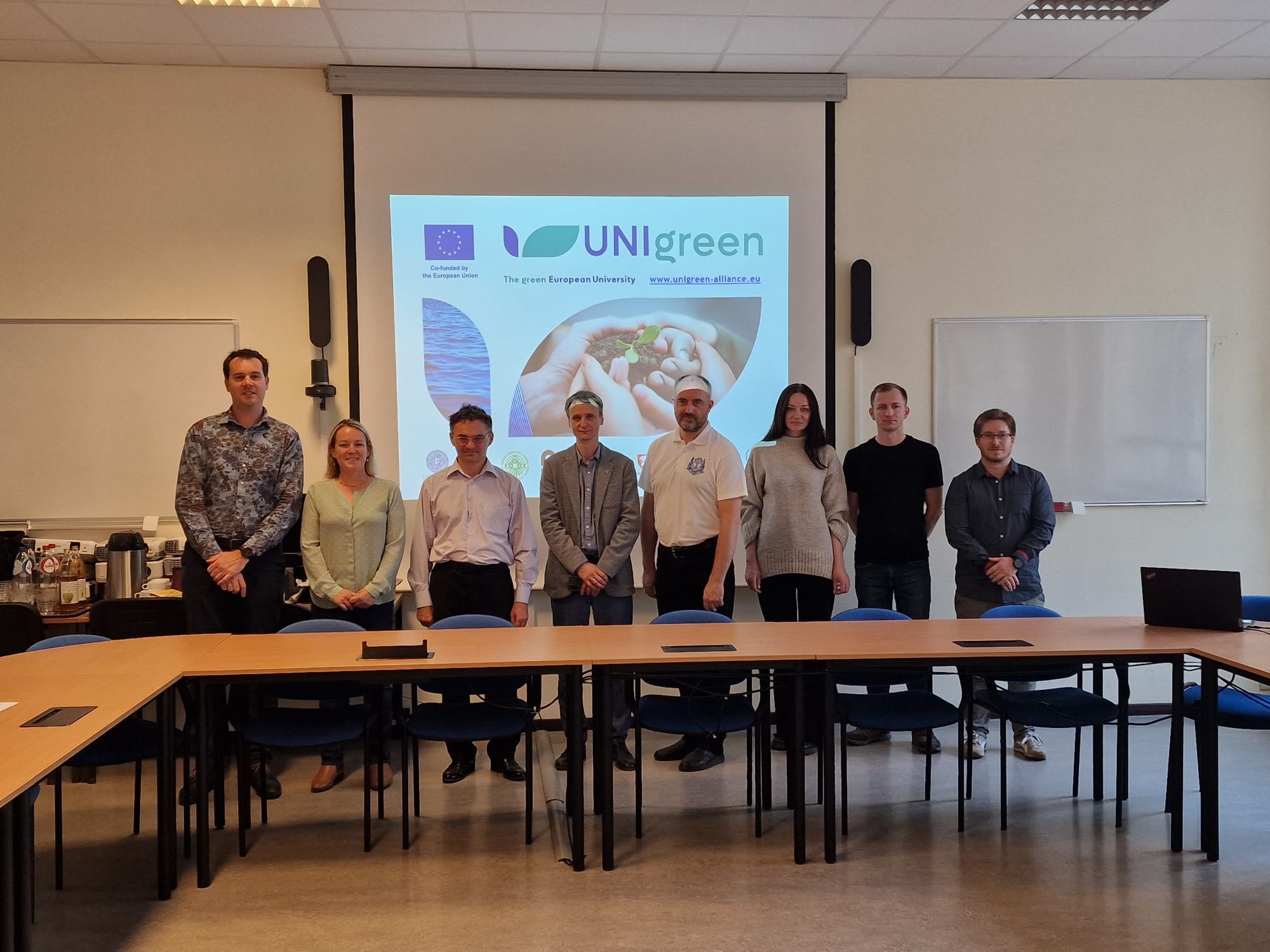 Accueil d'une délégation ukrainienne dans le cadre du Projet UNIgreen ...